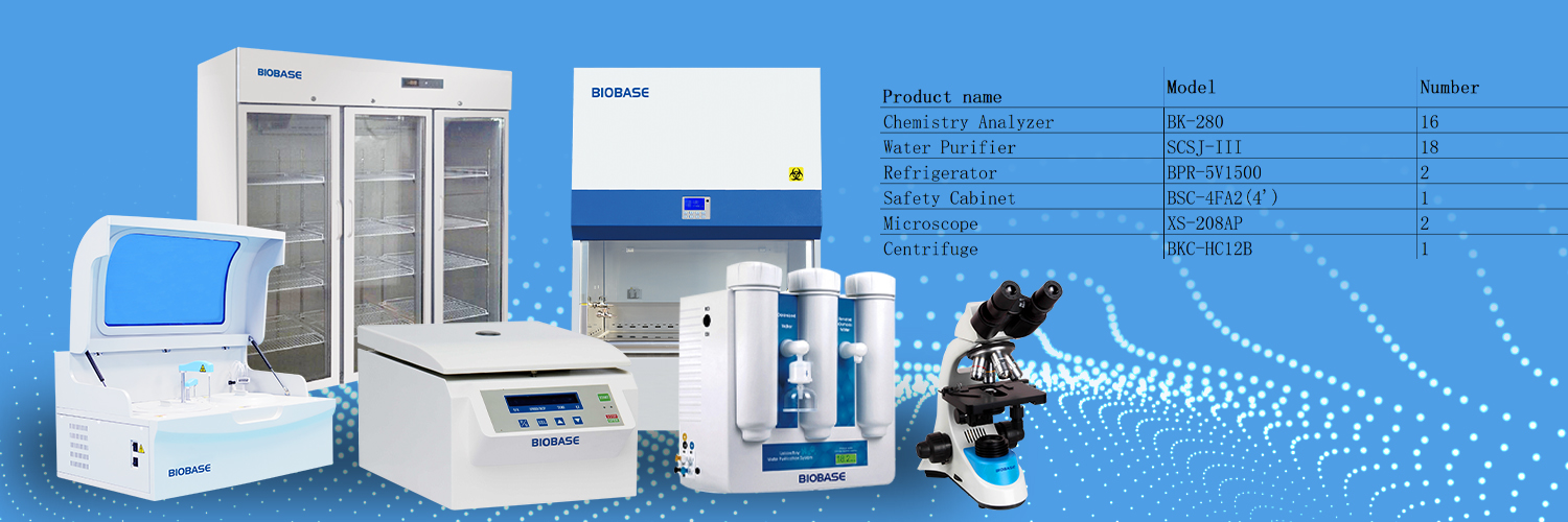 Ready to ship lab equipment to Philippine - BIOBASE